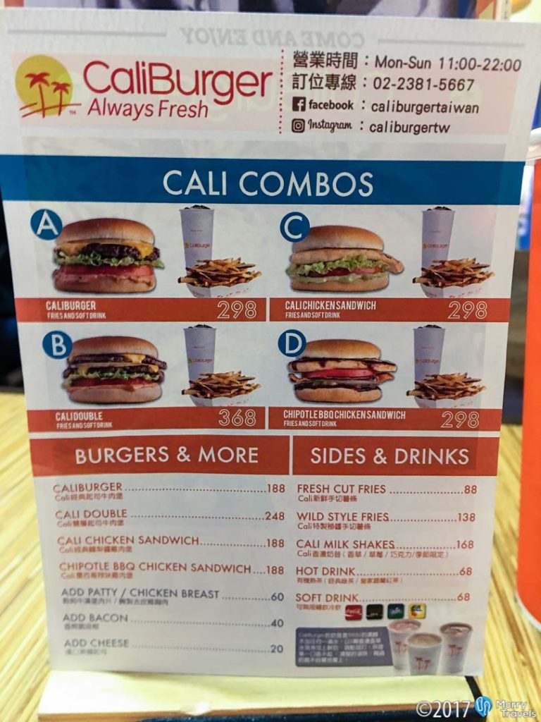 In-N-Out in Taiwan: Caliburger's Take on the Chain - Morry Travels